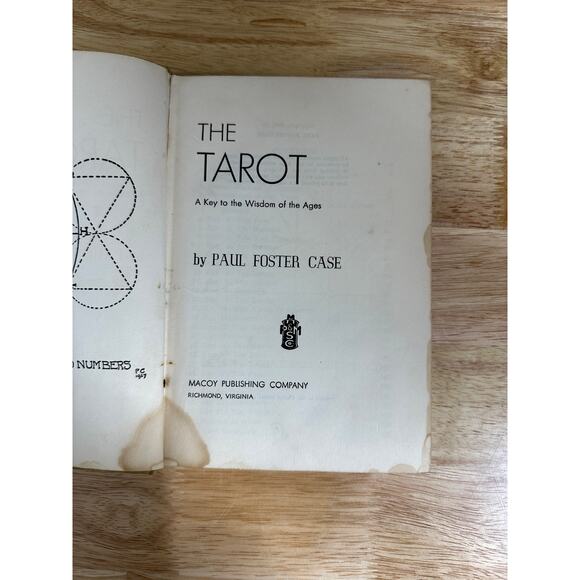 The Tarot | Other | The Tarot Paul Foster Case 947 | Poshmark